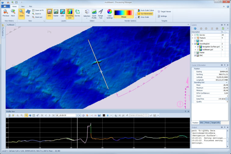 QPS Qinsy9 Multibeam – HydroCharting ApS